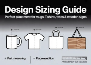 The Ultimate Cricut Size Guide + Cheat Sheet - Free SVG Files for Cricut